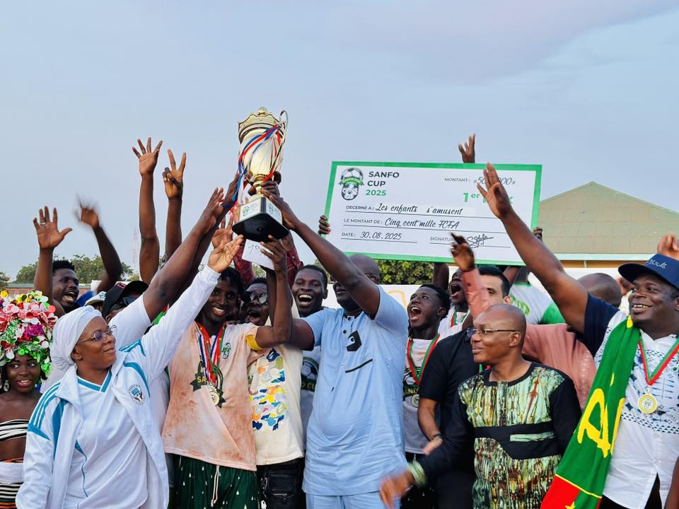 Football/Sanfo Cup : « Les enfants s’amusent », sacrés champions de la ...